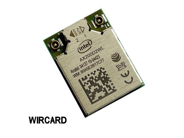 for intel AX200D2WL AX200 WIFI6 Dual Band 2.4G/5G BT5.1 WIFI Module M.2 ...