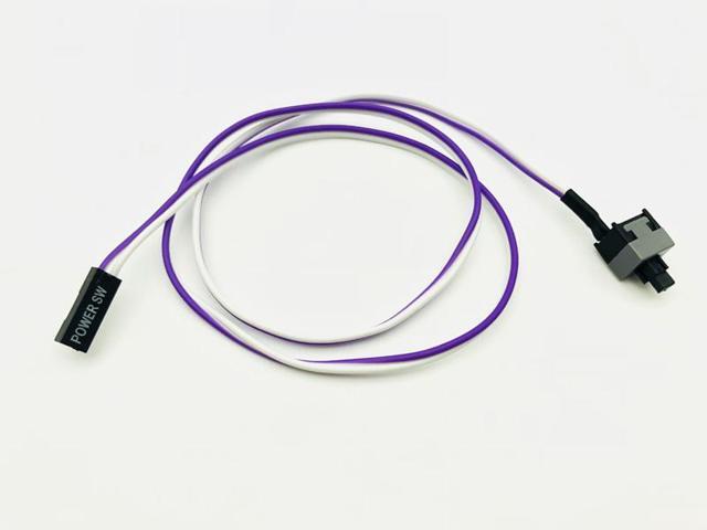 10PCS Reset Motherboard Cable Desktop Computer PC Case Power Button SW ...