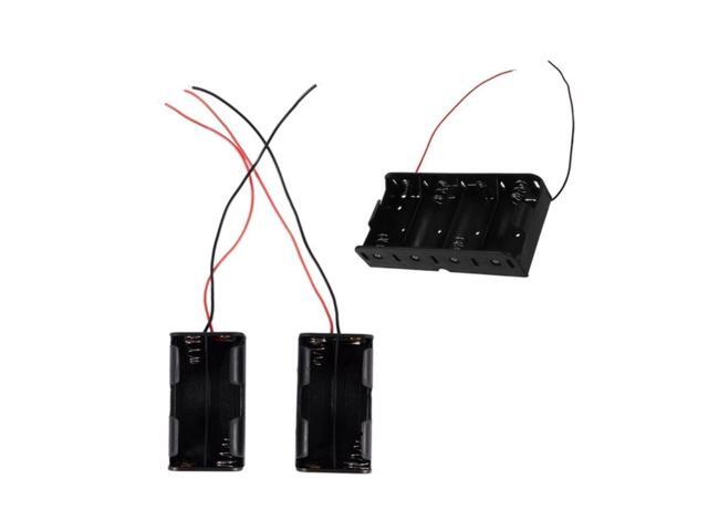 3 Pcs Accessories: 1 Pcs 4 X 1.5V D Batteries Holder Case & 2 Pcs 4 X ...