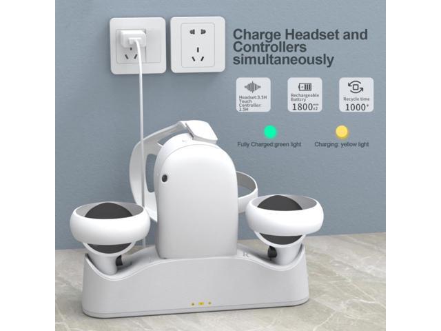 VR Headset Charging Dock Station Magnetic Charger Holder with Type-C ...
