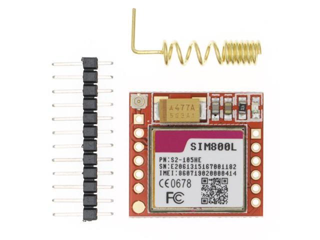 20pcs Smallest SIM800L GPRS GSM Module MicroSIM Card Core BOard Quad ...