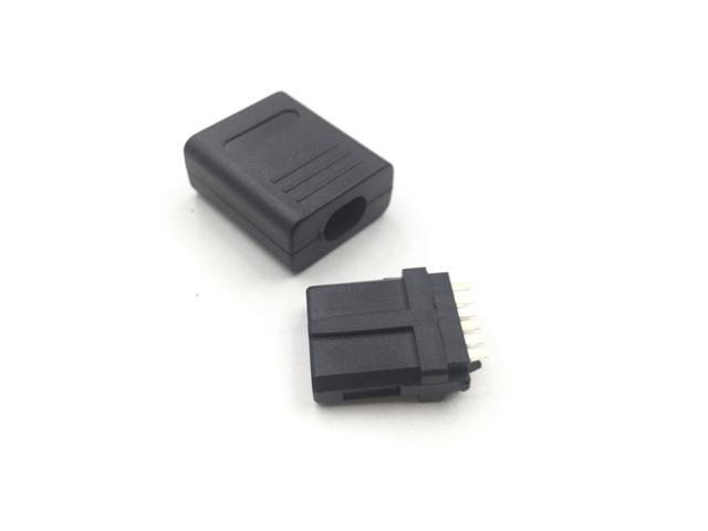 2SETS For NGC SNES N64 Connector Male Cable 12Pin Multi Out Connector ...