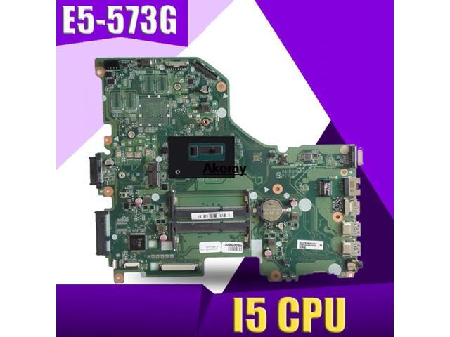 For Acer aspire E5-573G Laptop Motherboard I5-5200U CPU DA0ZRTMB6D0 NBMVH11006 MAIN BOARD ...