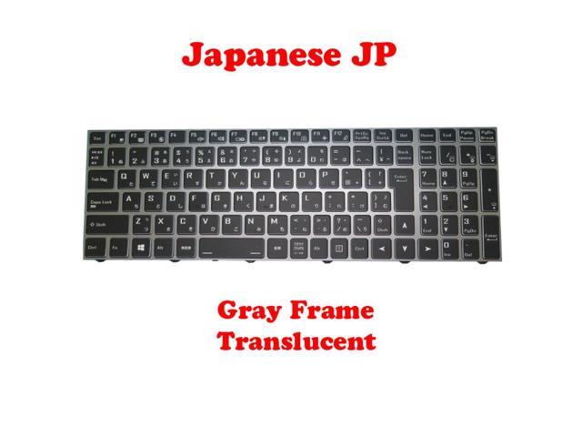 Laptop JP Translucent Keyboard For CLEVO PC50 PC50DC CVM18H90J0J4307 6 ...