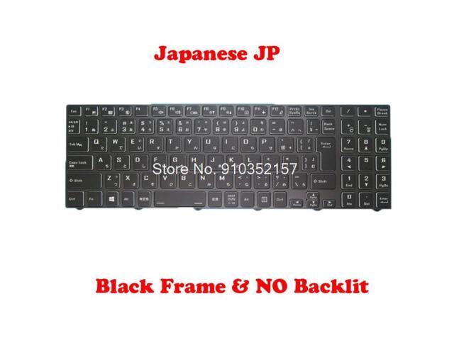 NO Backlit JP Keyboard For CLEVO N15Z3 PB70 PB71 PB50 PB51 ...