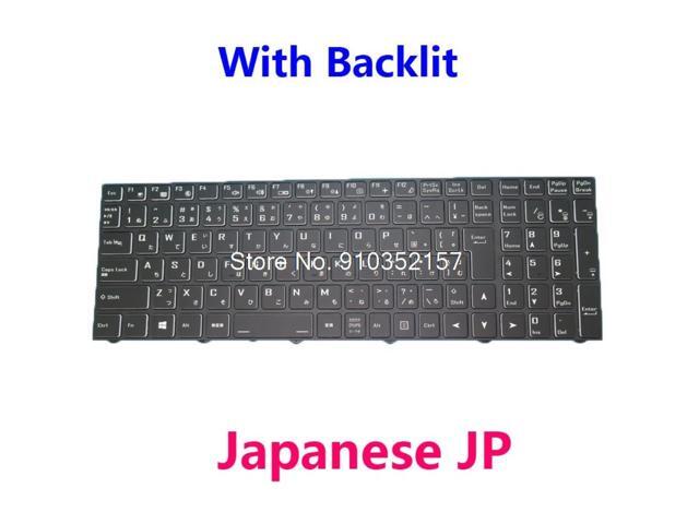 Japanese JP RGB Backlit Keyboard For CLEVO NH50AC NH55ACQ NH57AC NH58AC ...