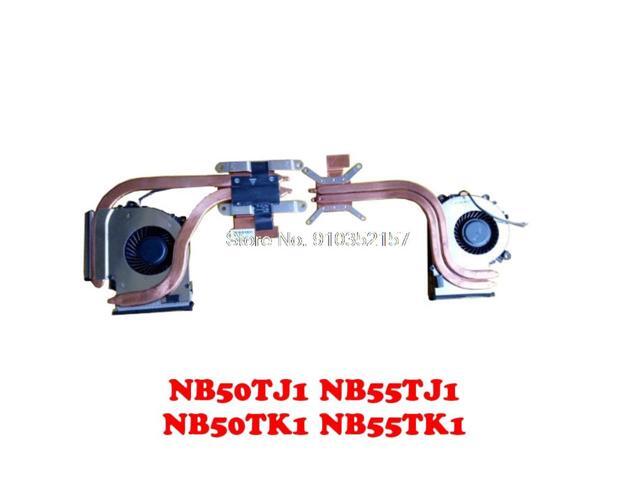 CPU GPU Fan Heatsink For CLEVO NB50TJ1 NB55TJ1 NB50TK1 NB55TK1 NB50TH NB50TZ NB60TH NB60TJ1 6-31 ...