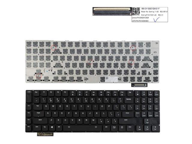 Laptop Replacement US Layout with Backlit Keyboard for Lenovo Gaming ...