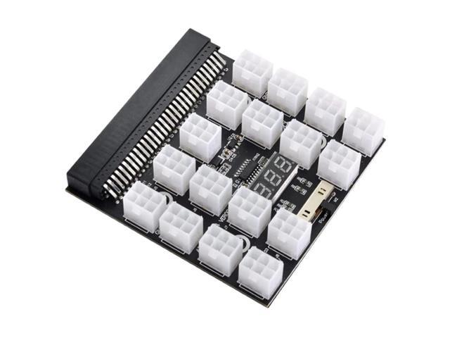 17 Ports 6Pin Power Supply Breakout Board 12V for HP Server PSU GPU PC ...