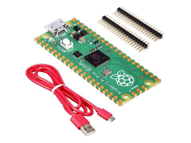 For Raspberry Pi Pico - Light Starter Kit, Consisting of Raspberry Pi Pico, Cable and Pin ...