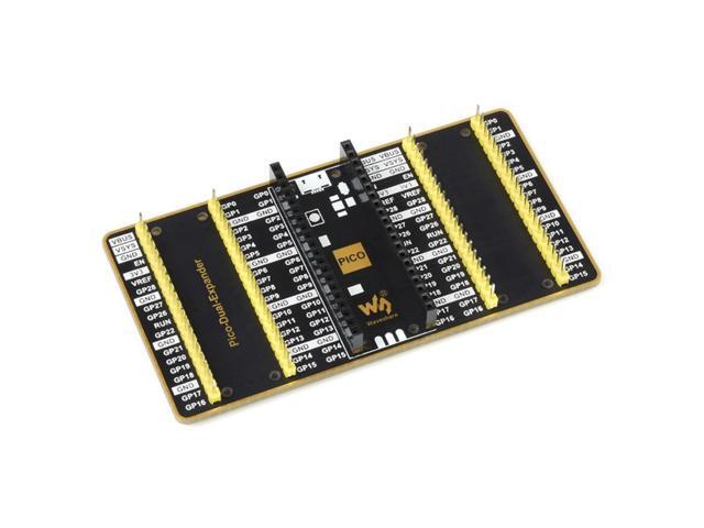 Waveshare GPIO Expander Module Expansion Board For Raspberry Pi Pico, Two Sets Of GPIO Male ...