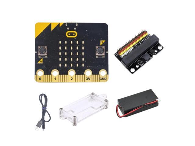 BBC Micro:Bit Starter Kit With Microbit Case+IO BIT V1.0 Expansion Board Programmable Learning ...