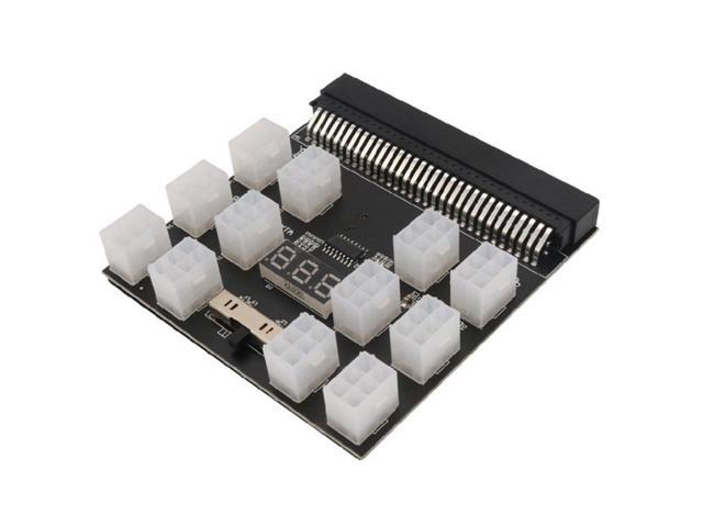Breakout Board 12 Port 6Pin Server Power Conversion Board 6Pin To 8Pin ...