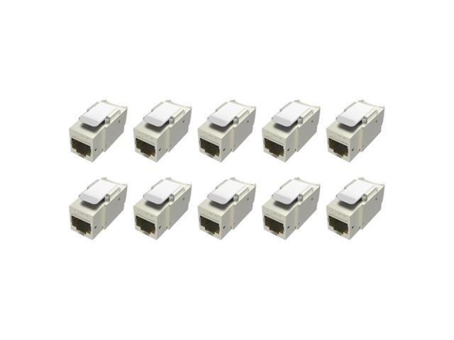 Cat7 Ethernet Connector RJ45 Modular Ethernet Cable Head Plug Gold ...