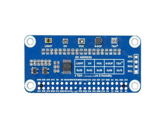 Waveshare For Raspberry Pi Environmental Sensor Expansion Board Sensing Module I2C Interface ...