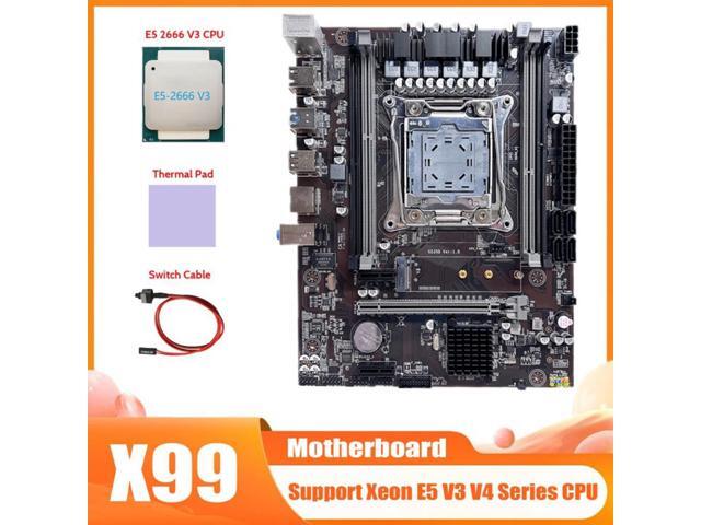 X99 Motherboard LGA2011-3 Computer Motherboard Support DDR4 ECC RAM ...