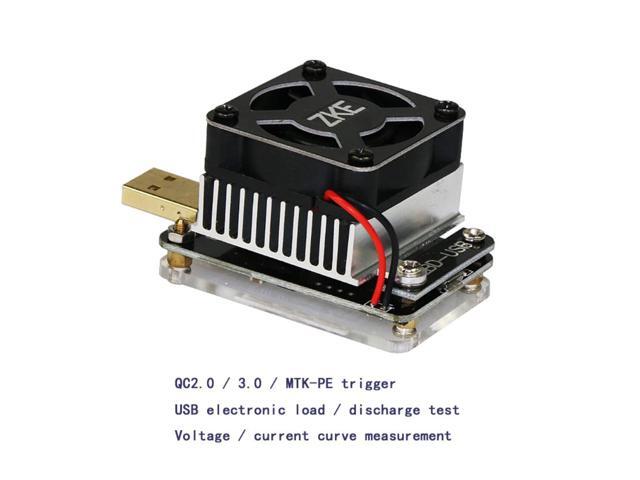 EBD-USB Load Tester Black Enhanced Edition QC2.0/3.0 MTK-PE Trigger ...