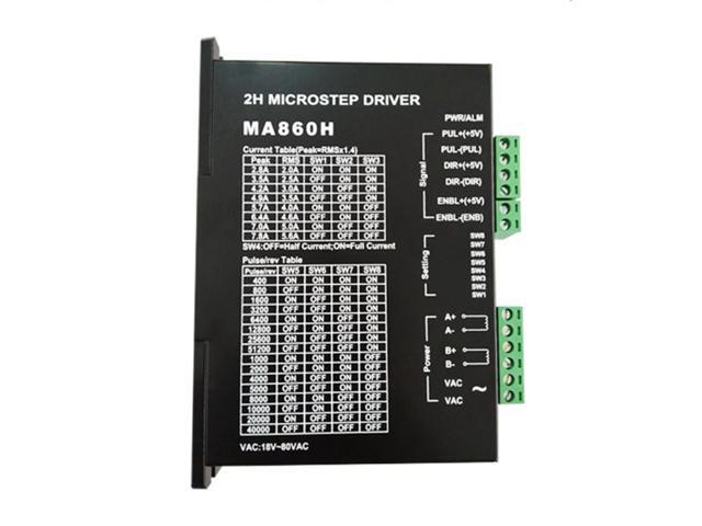 MA860H CNC Stepper Motor Driver 24-110VDC 256 Subdivision replace ...