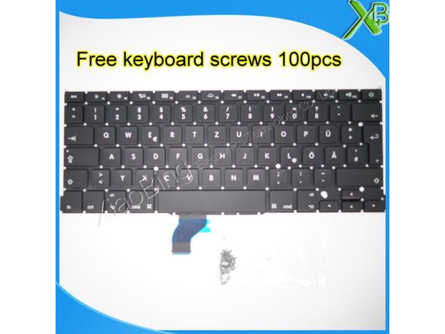 For MacBook Pro Retina 13.3" A1502 German Deutsch QWERTZ Tastatur ...