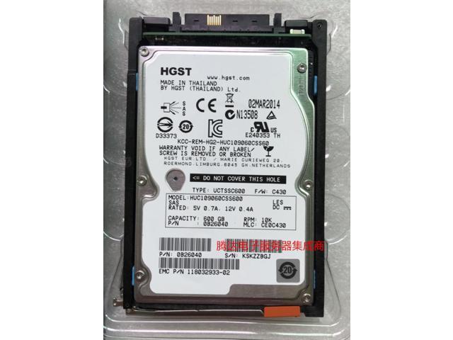 1pcs-EMC 600G 10K 2.5 -inch SAS 005049804 VNX5200 5400 5600 Storage ...