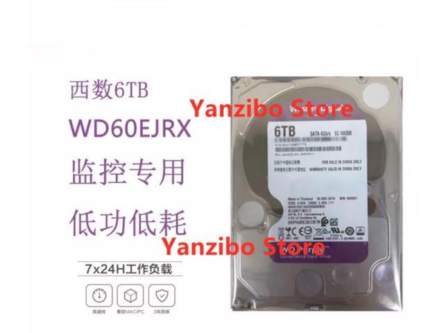 WD60EJRX 6T 6TB purple disk desktop monitoring dedicated 3.5-inch ...