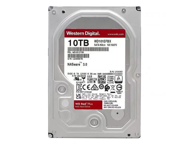 1pcs- Data mechanical hard disk WD101EFBX NAS dedicated cloud storage ...