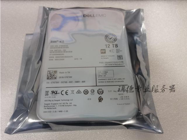 1PCS-Dell 12TB SAS 12G 07KT9W ST12000NM009G joint insurance 12T SAS ...