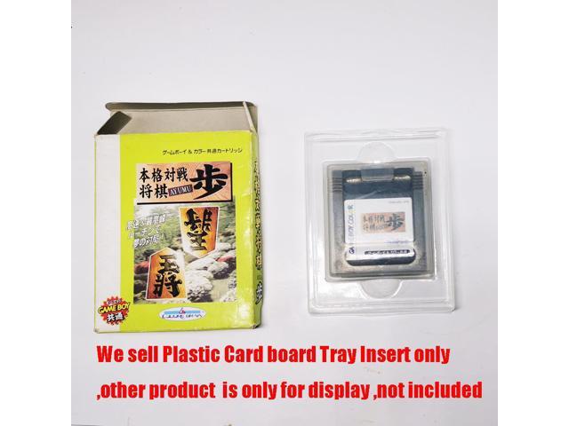 1000pcs Clear Plastic Game Card Cartridge Cases Boxes Insert Inner Tray ...