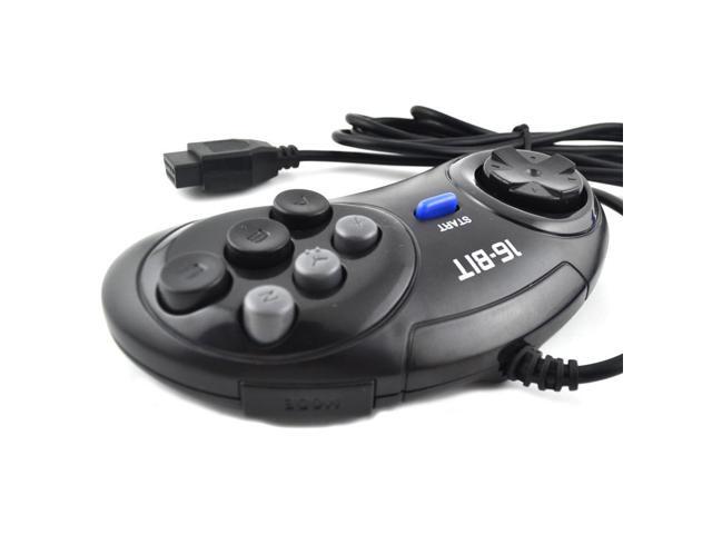 100pcs Game controller for SEGA Genesis for 16 bit handle controller 6 ...
