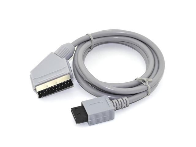 100pcs a lot wholesale NTSC for Wii Scart Cable Video HD HDTV Cord for ...