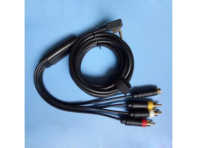 100pcs S-Video Audio Video AV Cable Cord for Sony PSP 2000 3000 ...