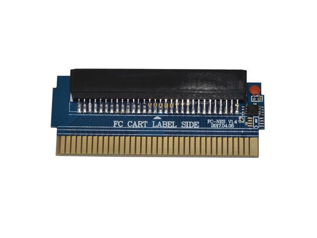 100pcs a lot For FC 60 Pin to for NES 72 Pin Game Cartridge Adapter ...