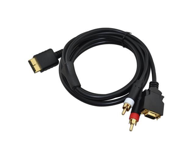 100pcs a lot Wholesale for playstation 2 3 HDTV D-Video D-Terminal AV ...