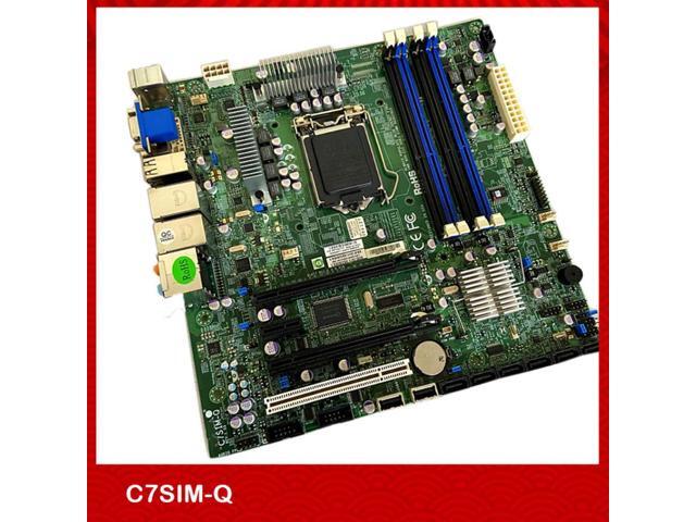 Server Motherboard For Supermicro For C7SIM-Q LGA1156 Q57 H57 H55 Fully ...