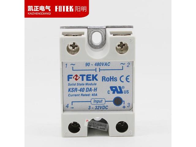 authentic FOTEK solid state relay / triac module KSR-40DA-H high ...