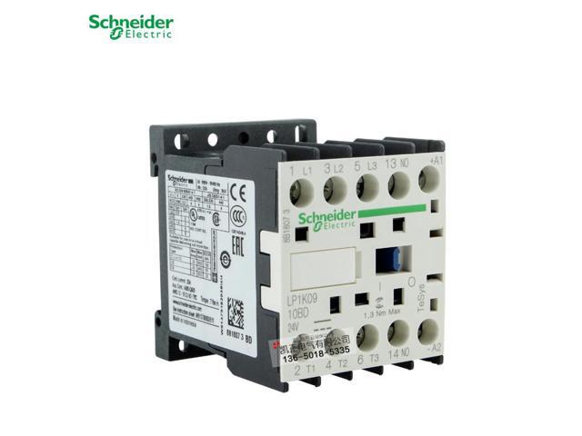 Schneider DC Contactor LP1K0910BD 9A LP1-K0910BD Coil voltage DC24V ...