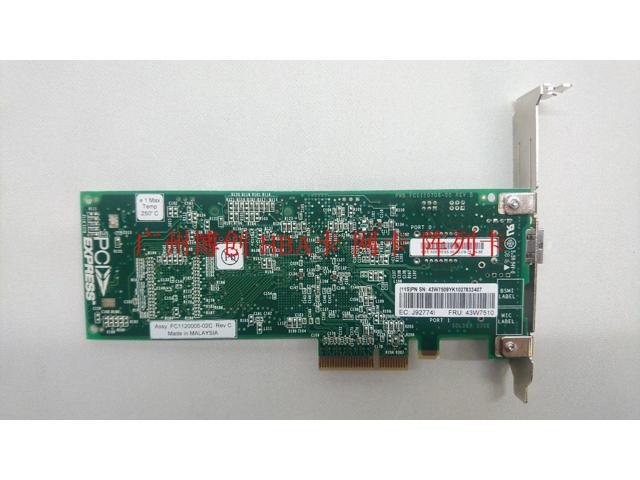 For IBM 42C2069 43W7510 LPE11000 PCI-E 4GB FC single-port HBA card ...