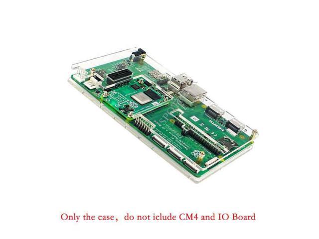Raspberry Pi Compute Module 4 IO Board CM4 Acrylic Case - Newegg.com