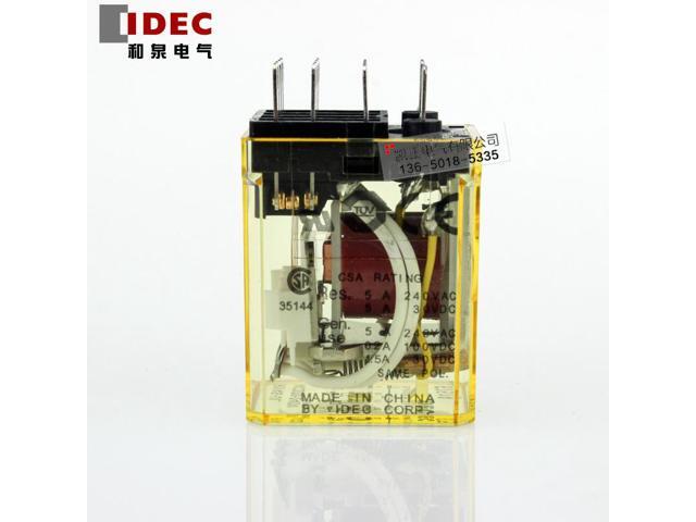 5 pieces authentic IDEC intermediate relay RY4S-UL AC220V 14 feet small ...