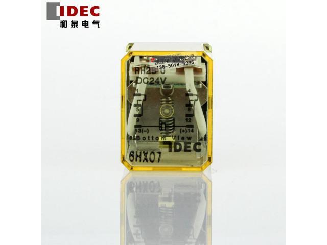 5 pieces authentic DEC intermediate relay RH2B-U DC24V 2 open 2 close ...