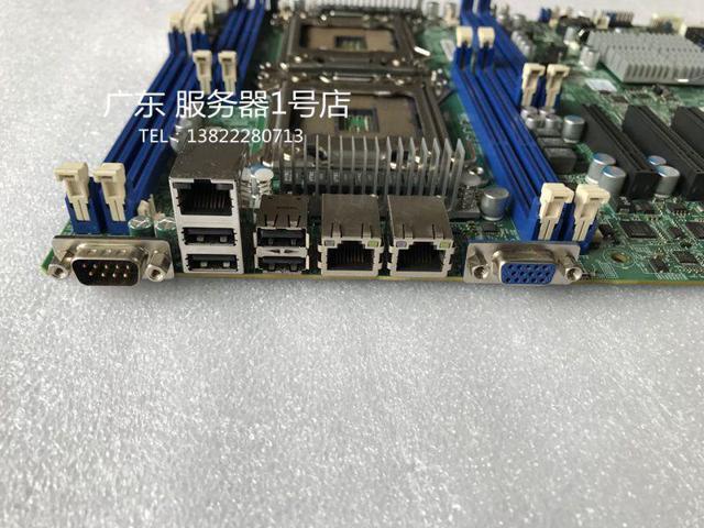 Super Micro X9DRL-if x79 C602 2011 dual-way motherboard supports NVME ...
