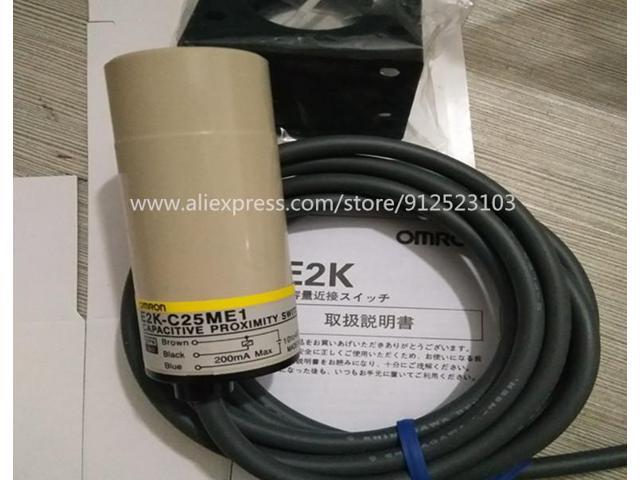 E2K-C25ME1 NPN NO M34 Omron Capacitive Proximity Switch Sensors with ...