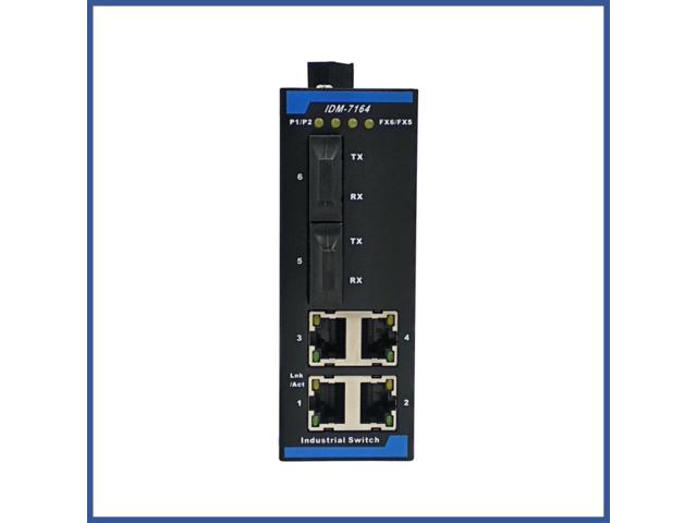 100M 2-optical Port 4-electric Port Industrial Switch Entry-level ...