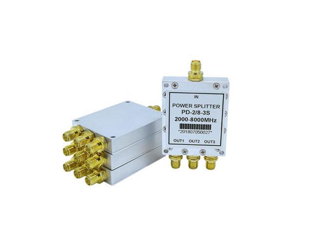 SMA Microstrip Three Power Divider WIFI 2-8G Splitter 2.4G, 5.8G Power ...