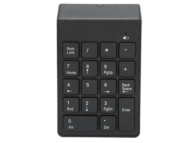 Mini Portable Numeric Keyboard 18 Keys 2.4Ghz Wireless Number Pad ...