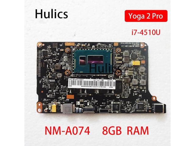 NM-A074 for Lenovo Yoga 2 Pro Laptop Motherboard 5B20G38213 VIUU3 NM-A074 I7-4500U i7-4510U CPU ...