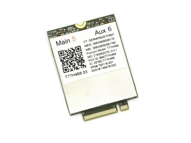 4G Module for HP LT4211 LTE/EV-DO/HSPA+ WWAN Card T77H468 Gobi5000 M.2 ...