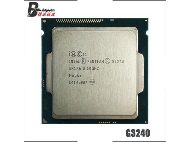 Intel Pentium G3240 3.1 GHz Dual-Core CPU Processor 3M 53W LGA 1150 ...
