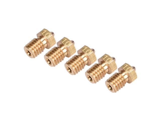 3D V6 & V5 J-Extruder Nozzle Head Bronze Nozzles 1.0mm For 1.75mm 3D ...