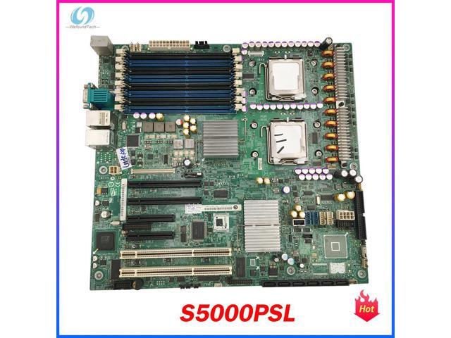 Server Workstation Motherboard For S5000PSL 771 E5110X2 Fully Tested ...